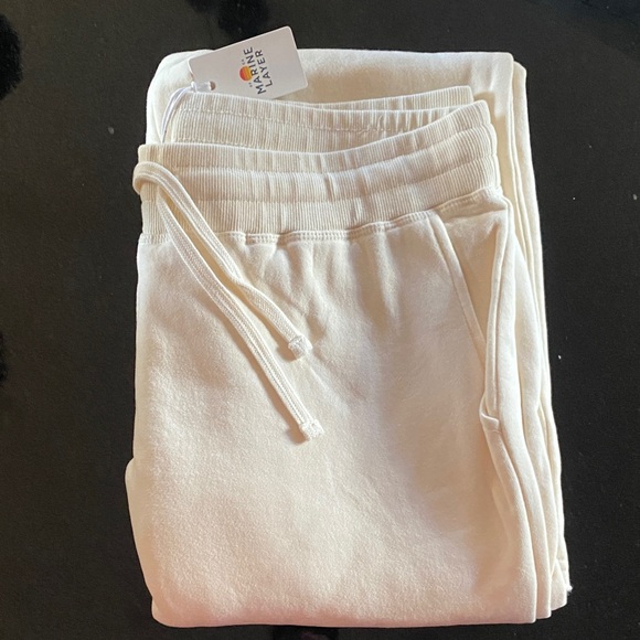 Marine Layer | Pants & Jumpsuits | Marine Layer Cloud 9 Fleece Wide Leg ...